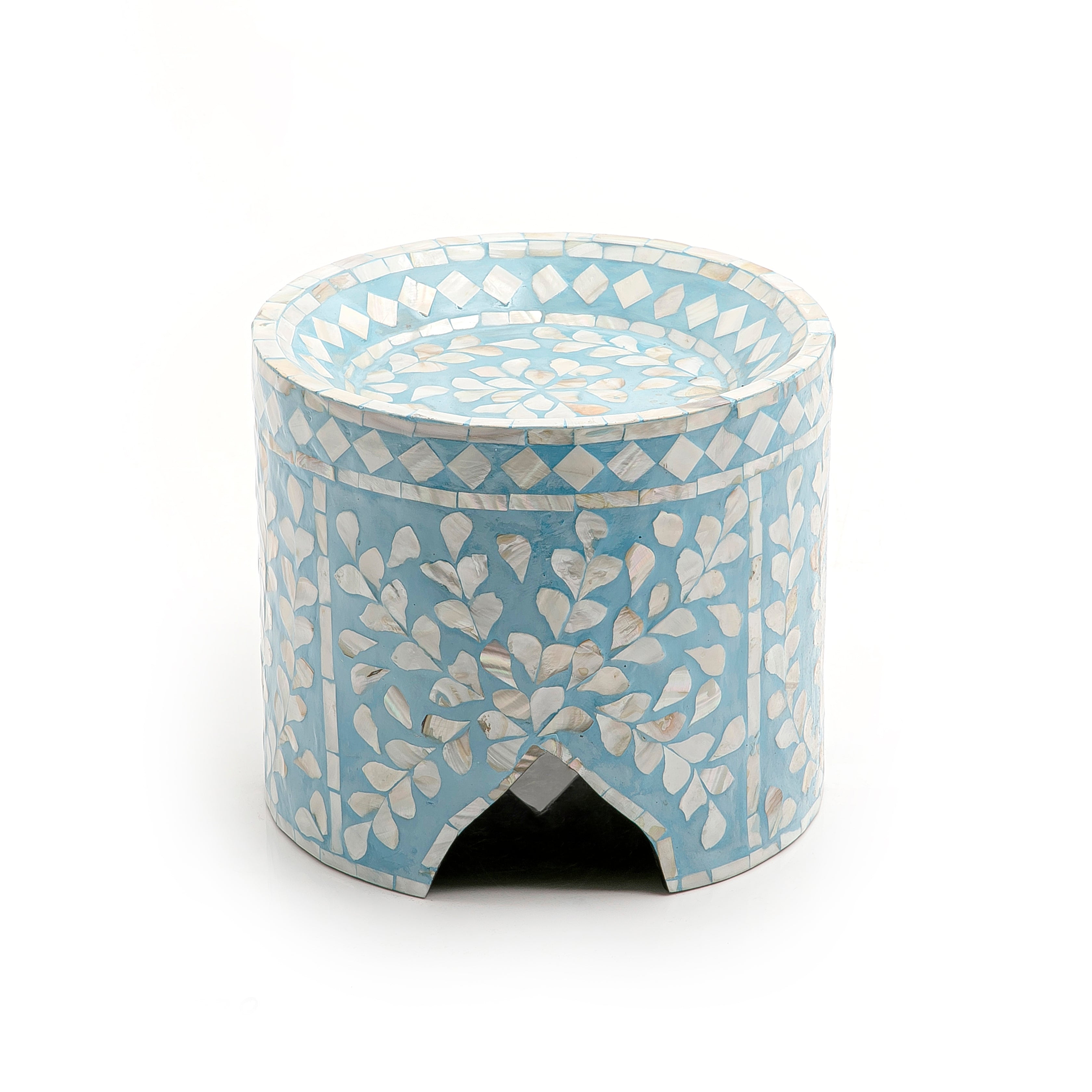 Light Blue Cylindrical Vietnamese Mop Stand – Cascades UAE